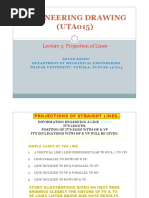 Lecture #6 Traces of Lines | PDF | Angle | Euclidean Geometry