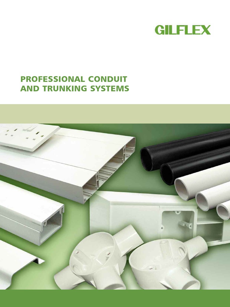 Gilflex Conduit & Trunking Systems PDF | PDF | Sports Car Racing | Pipe ...