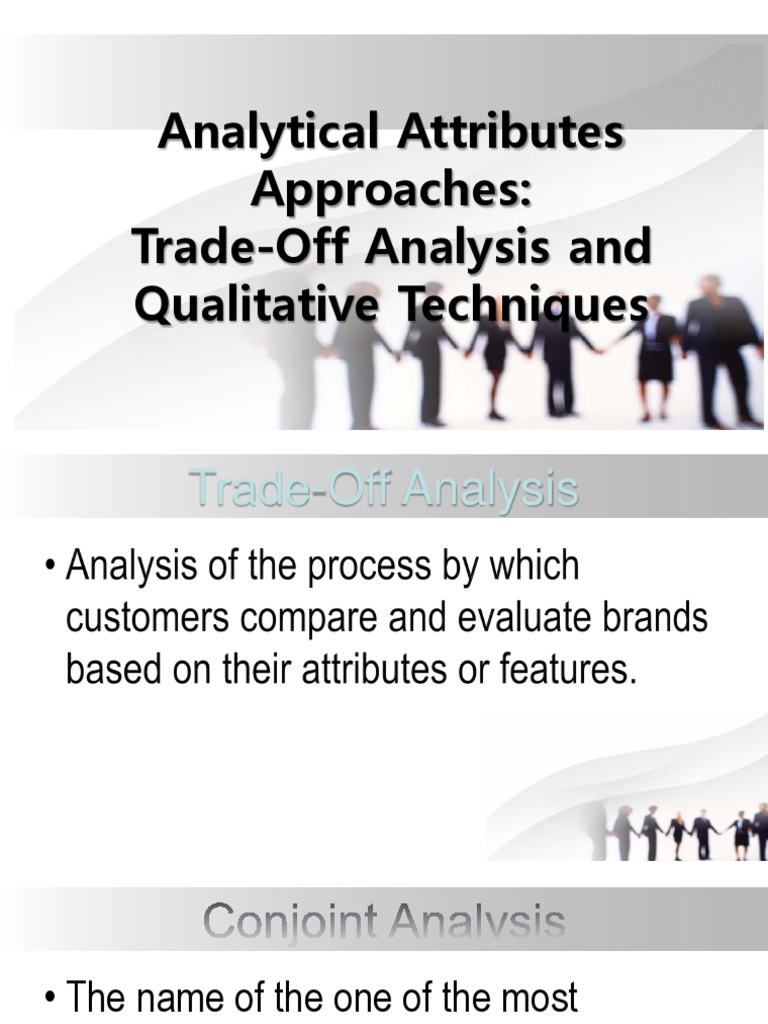Analytical Attributes Approaches | PDF