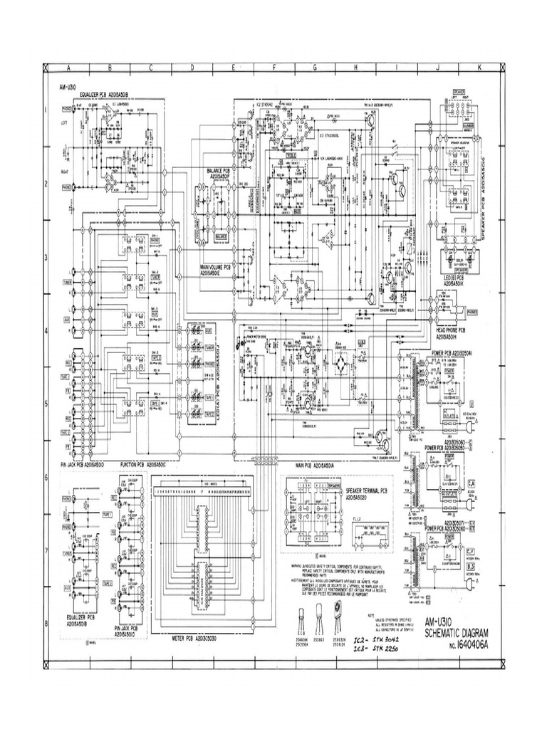 Akai AMU 310 Schematic | PDF