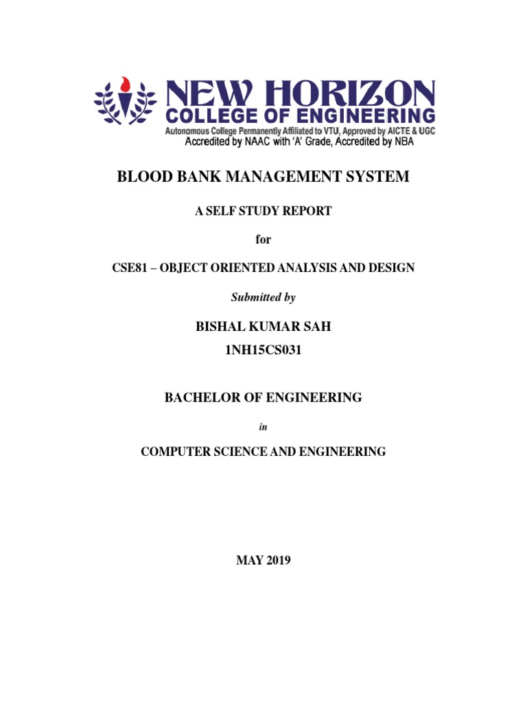 Ssa Report Format (Ooad) | PDF