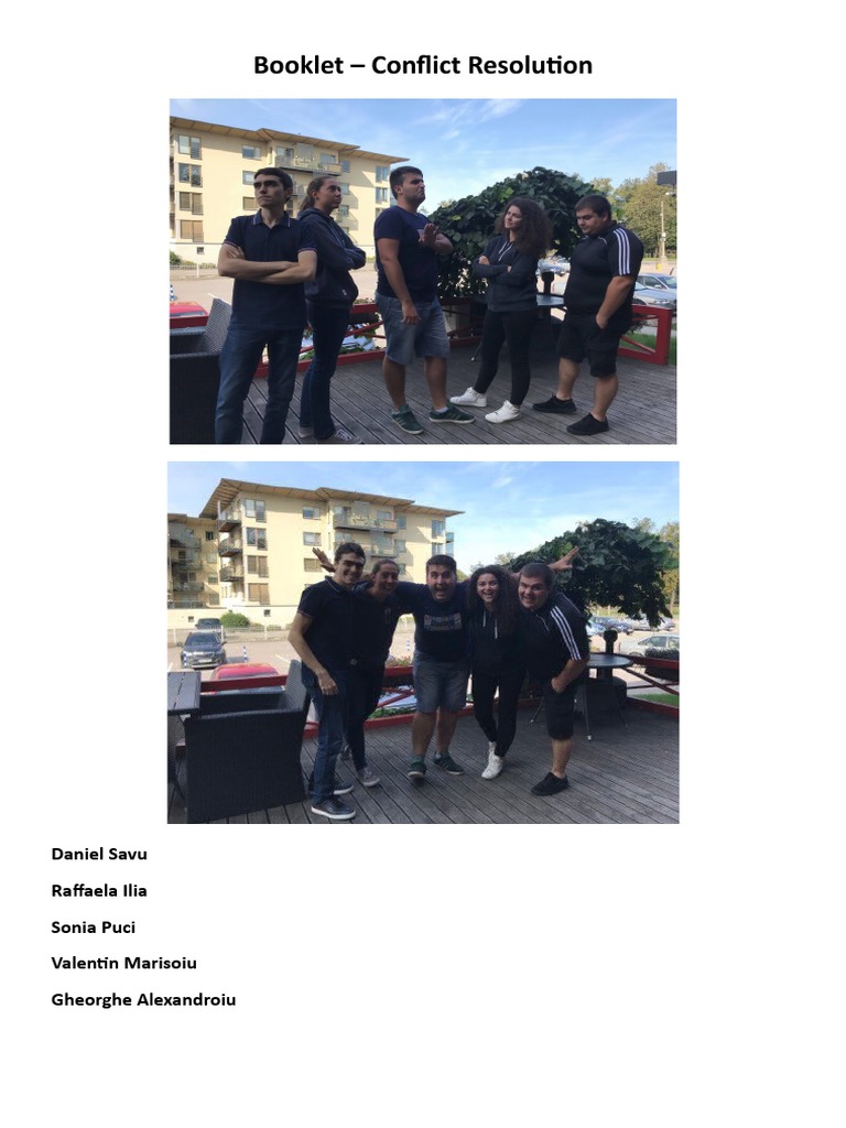 Booklet Conflict Resolution | PDF | Psychological Concepts | Psychology