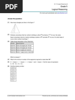 Sample Questions For Seniors Round I | PDF | Mathematics | Arithmetic