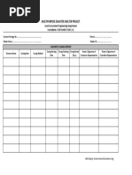 Dispatch Checklist Format | PDF