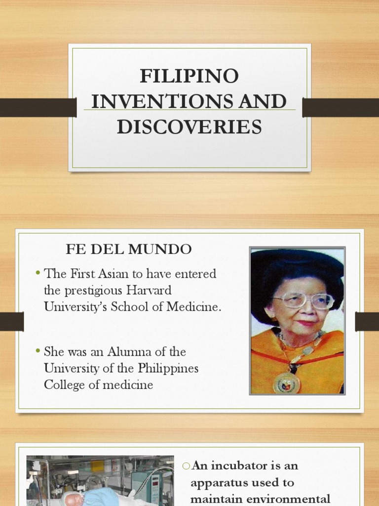 Filipino Inventions and Discoveries | PDF | Science And Technology