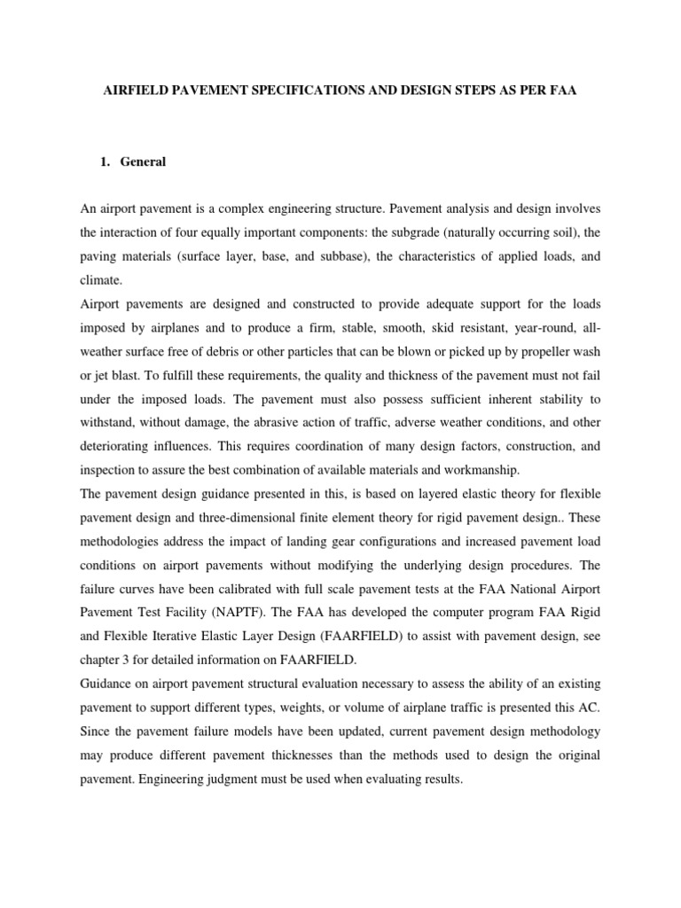 Airfield Pavement | PDF | Nature