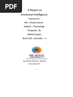 Quick Emotional Intelligence Self Assessment | PDF | Anger | Emotions