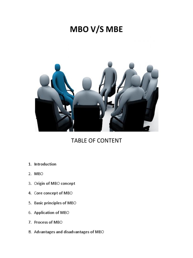 MBO Vs MBE | PDF | Performance Appraisal | Strategic Management