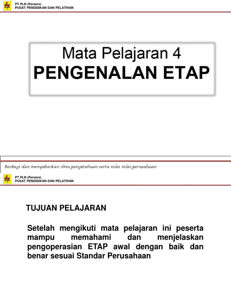 Pengenalan Etap | PDF | Komputer