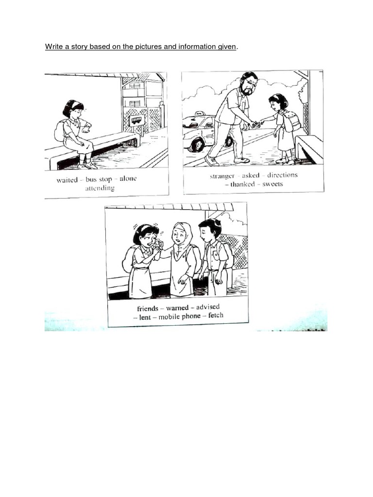 Story Creation from Visuals and Info | PDF