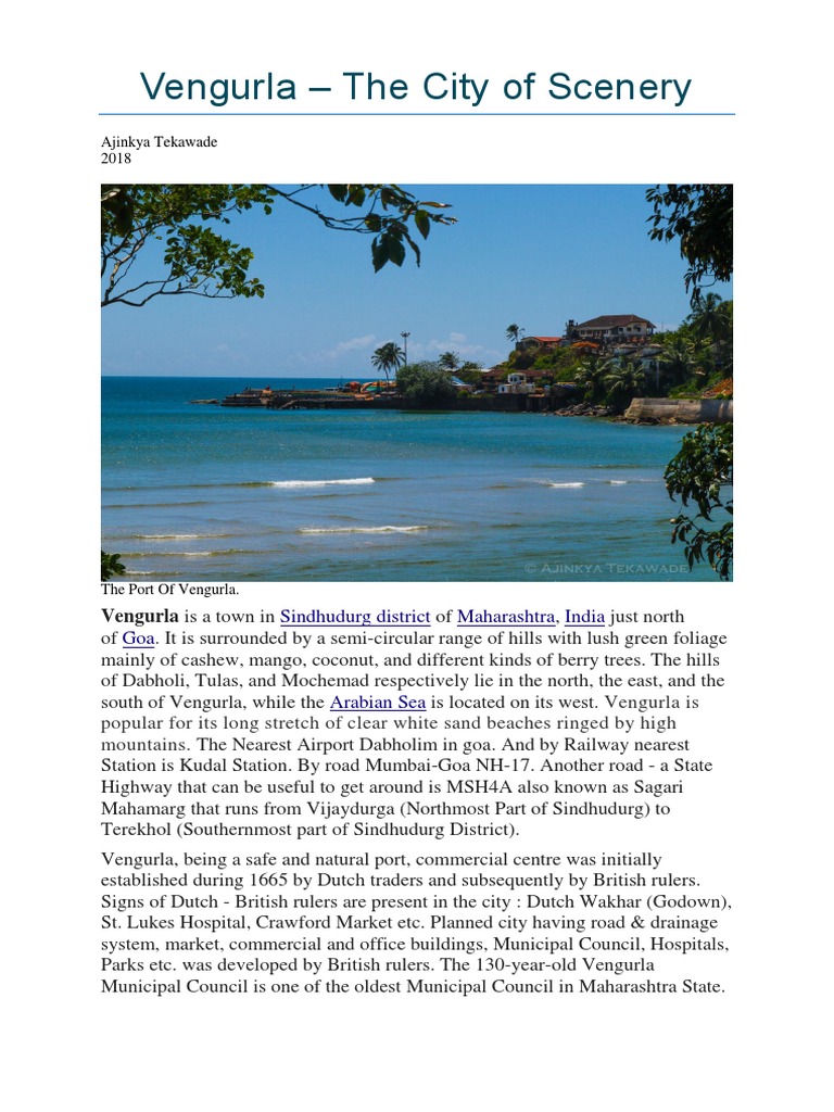 Vengurla - The City of Scenery: Sindhudurg District Maharashtra India ...