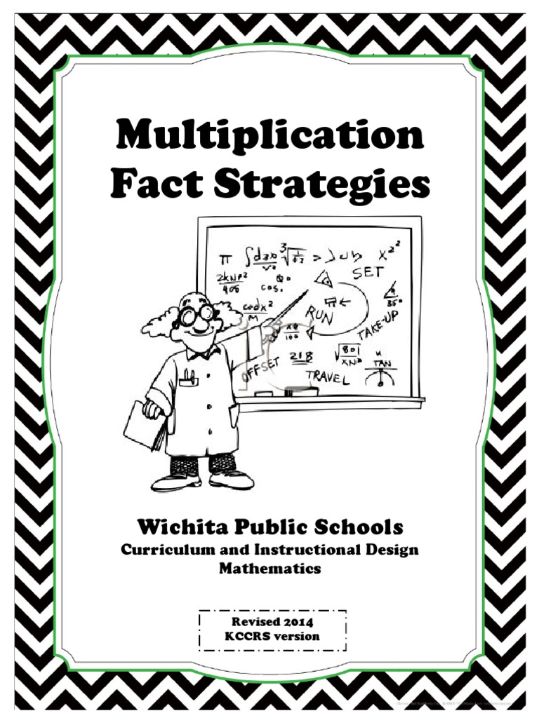Multiplication Fact Strategies Guide | PDF | National Council Of ...