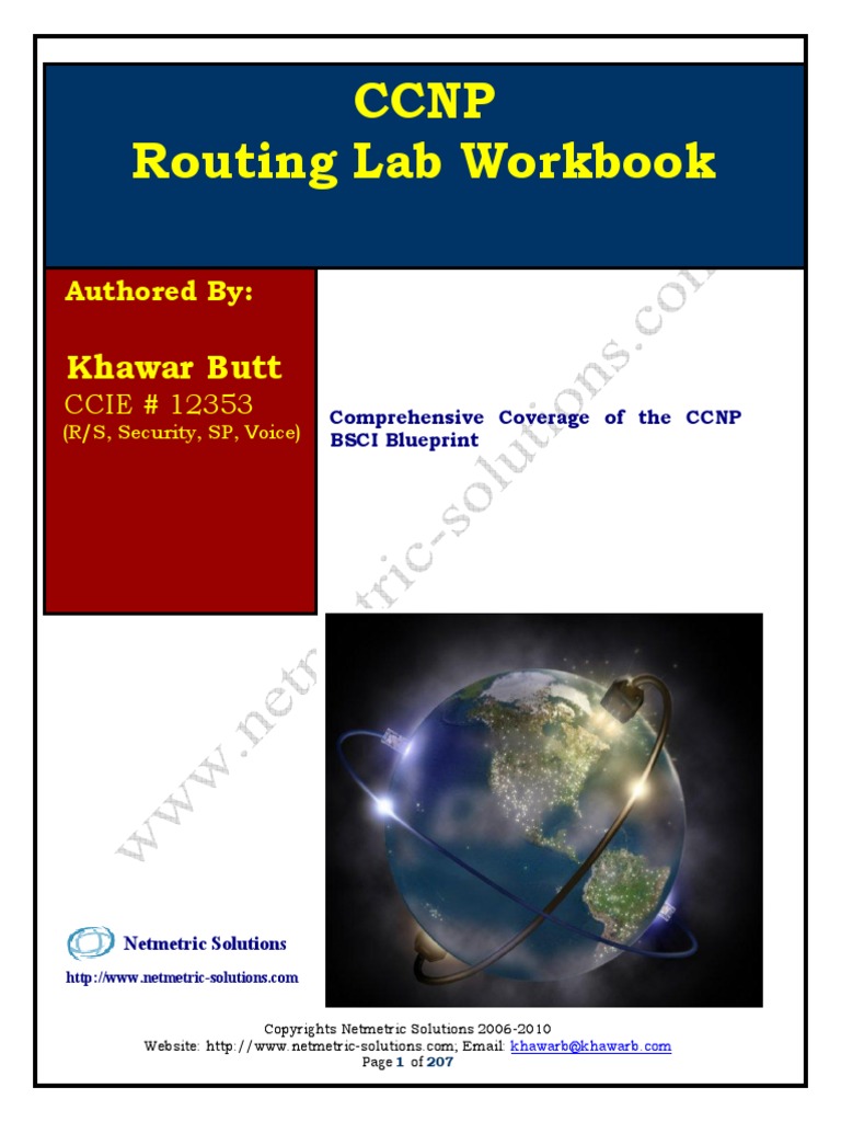 CCNP Routing WB PDF | PDF | Router (Computing) | Computer Network