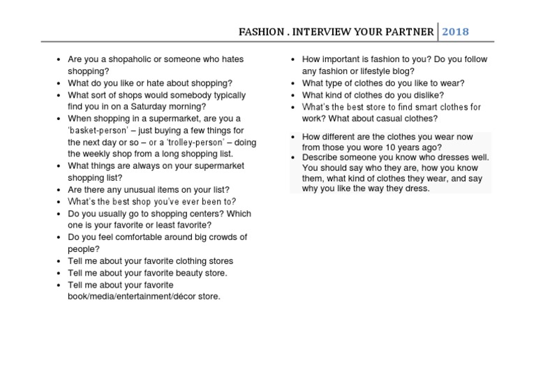 Speaking Worksheet | PDF