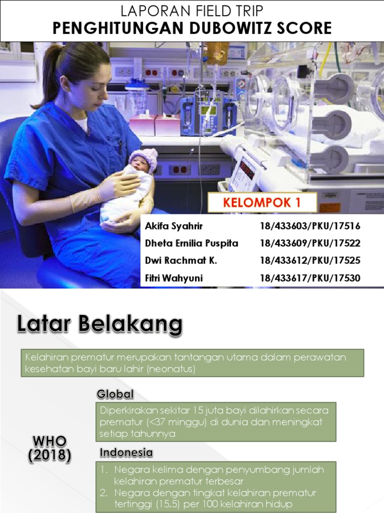 Dubowitz Score | PDF