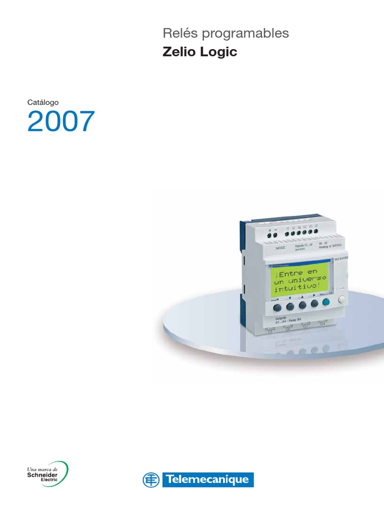 Reles Zelio PDF | PDF | Programa de computadora | Programación