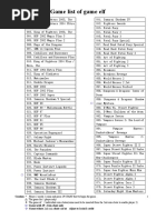 List of Games CPS1,2,3 | PDF | Capcom | Japanese Games