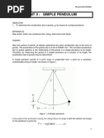 Bifilar Suspension Experiment Part1 | PDF | Distance | Applied And ...