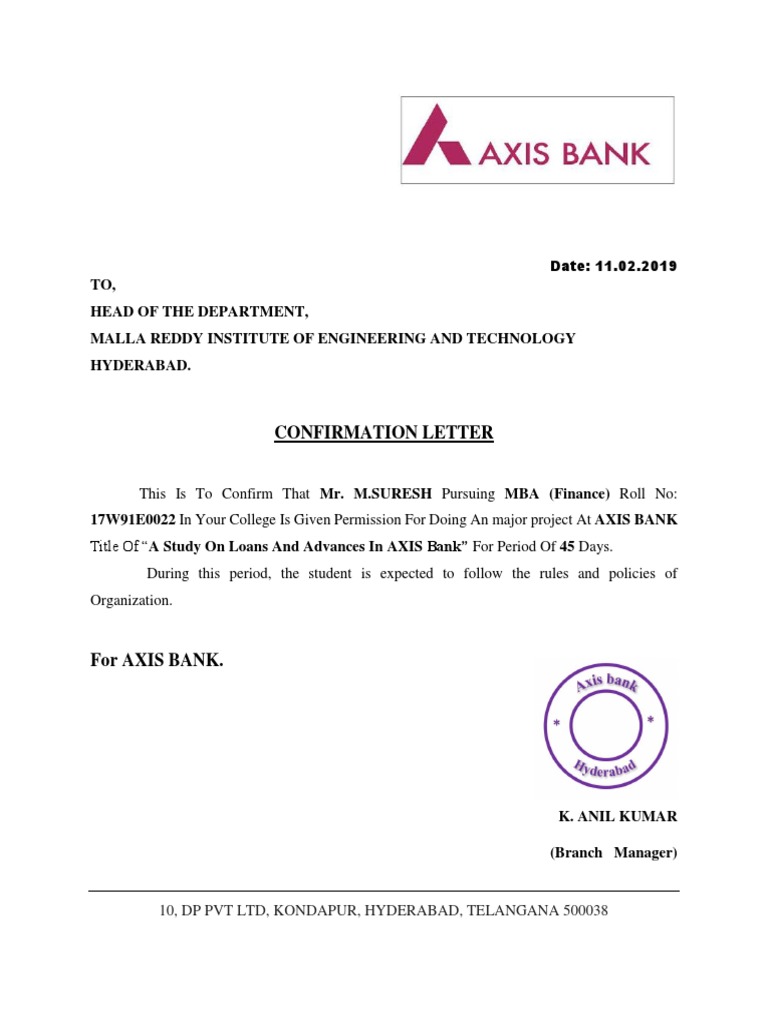 AXIS BANK Ok | PDF