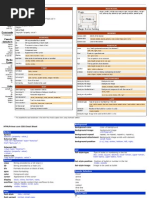 CSS Cheat Sheet | PDF | Cascading Style Sheets | Graphic Design