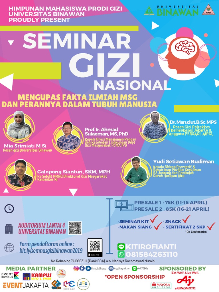 Contoh Poster Seminar | PDF