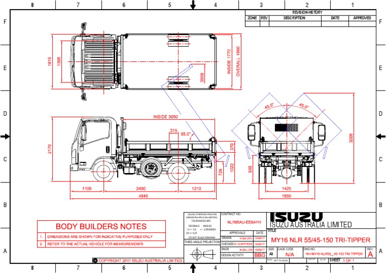 Isuzu Australia Limited: Revision History | PDF