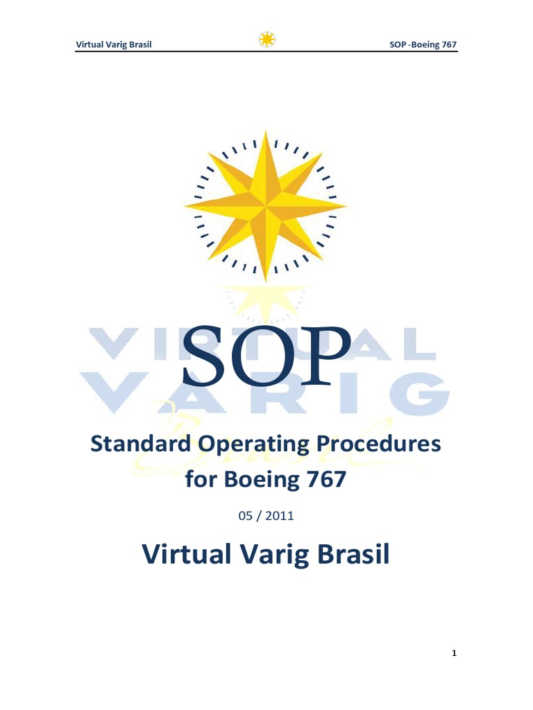 Standard Operating Procedures For Boeing 767 | PDF | Flap (Aeronáutica ...
