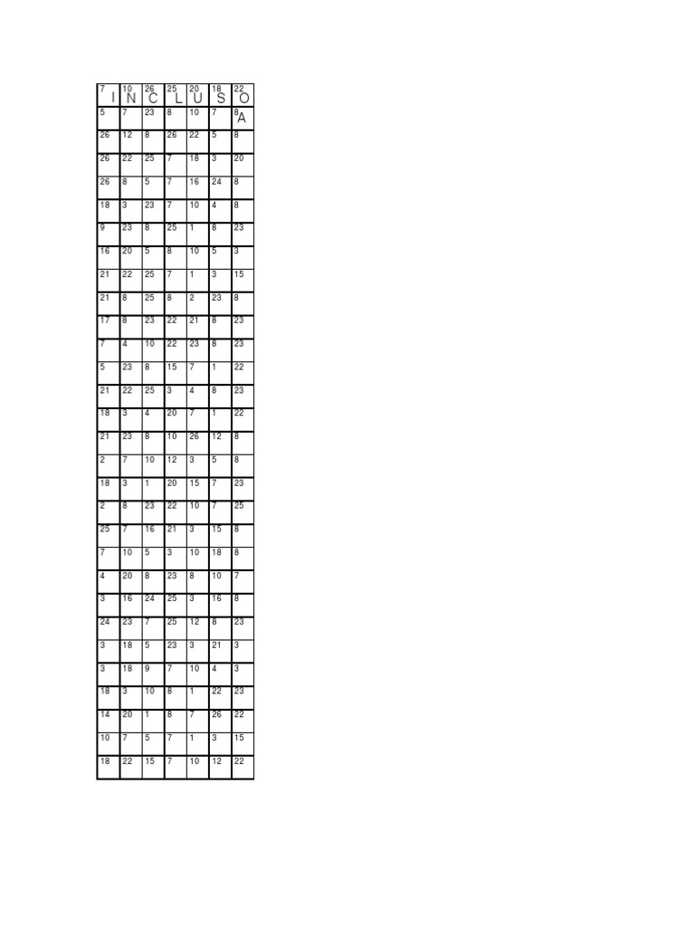 Deciphering a Cryptic Crossword-Style Puzzle | PDF