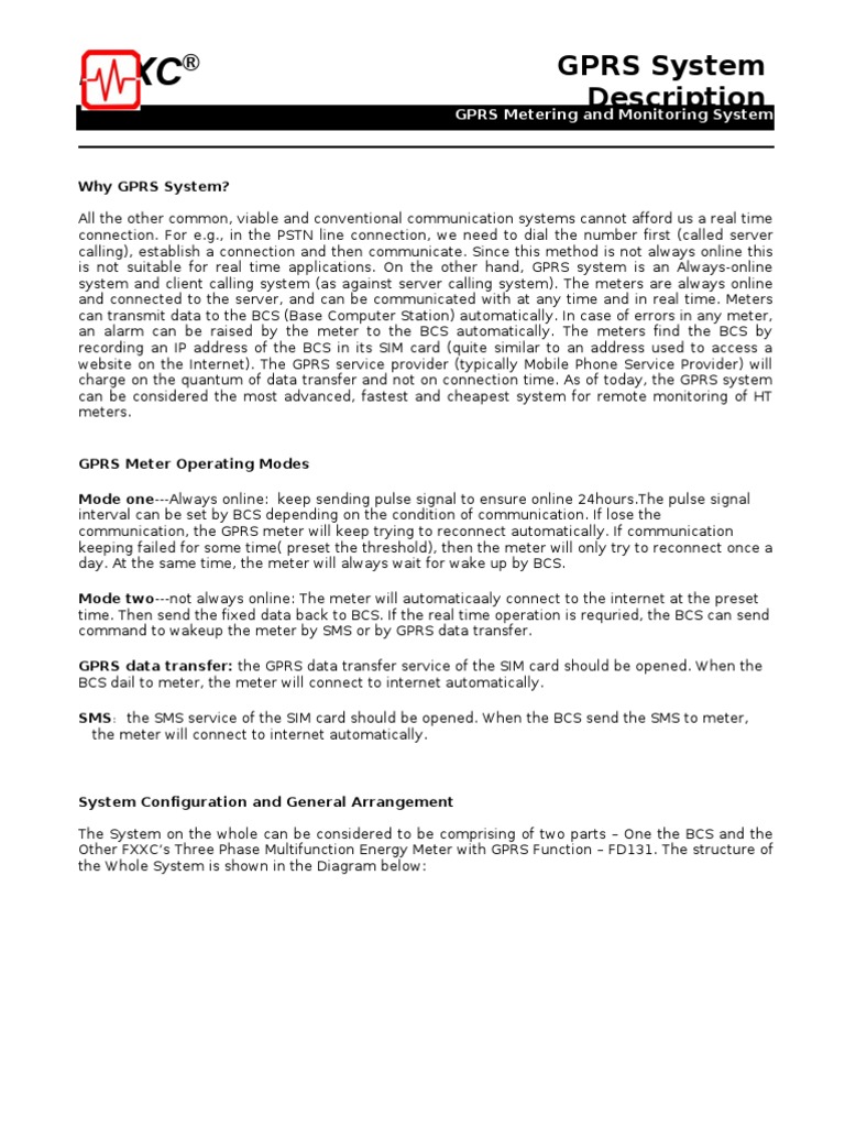 05 GPRS System | PDF | General Packet Radio Service | Computer Data Storage