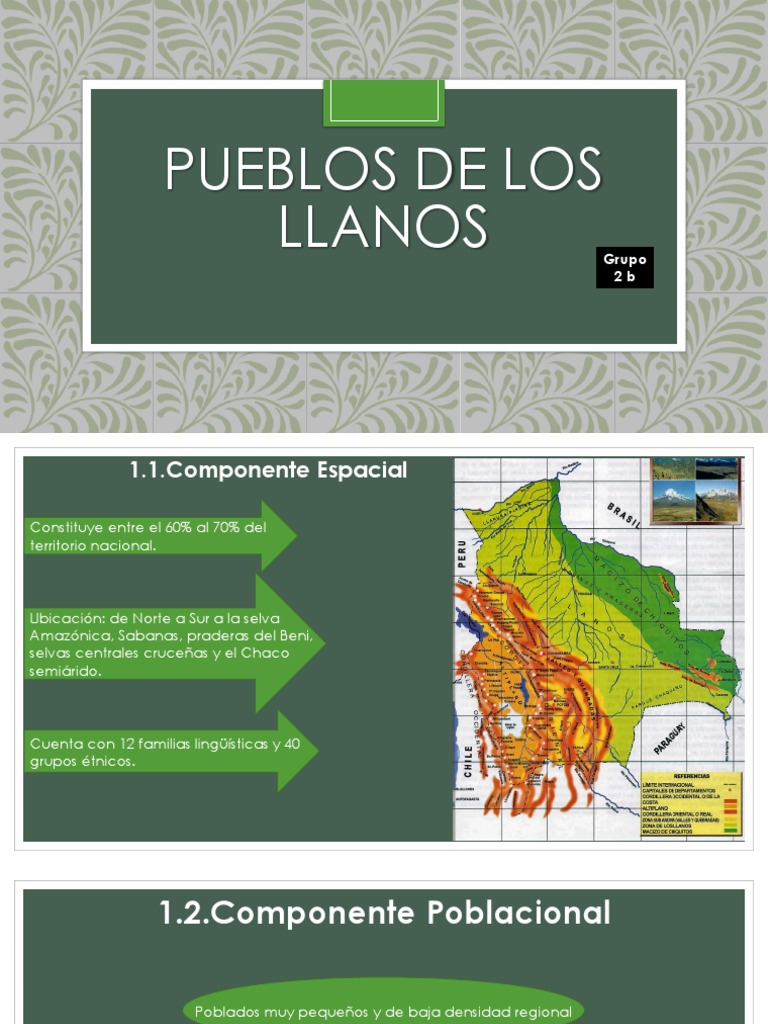 Pueblos de los Llanos de Bolivia | PDF | Bolivia | América del Sur