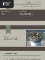 Slip Formwork | PDF | Concrete | Structural Engineering