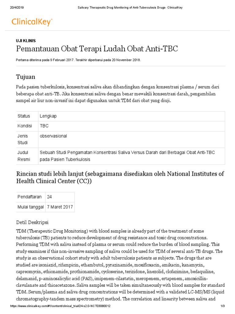 Pedoman Nasional Penanggulangan Tuberkul | PDF | Tuberculosis ...