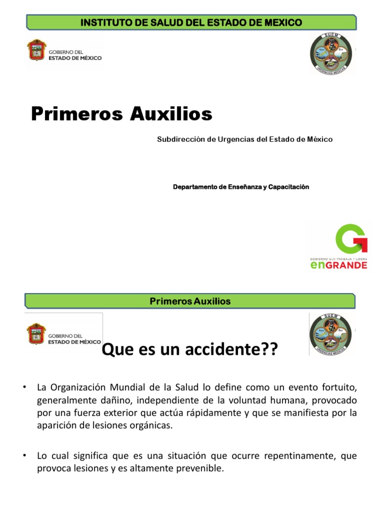 Primeros Auxilios Suem | PDF | Primeros auxilios | Corazón