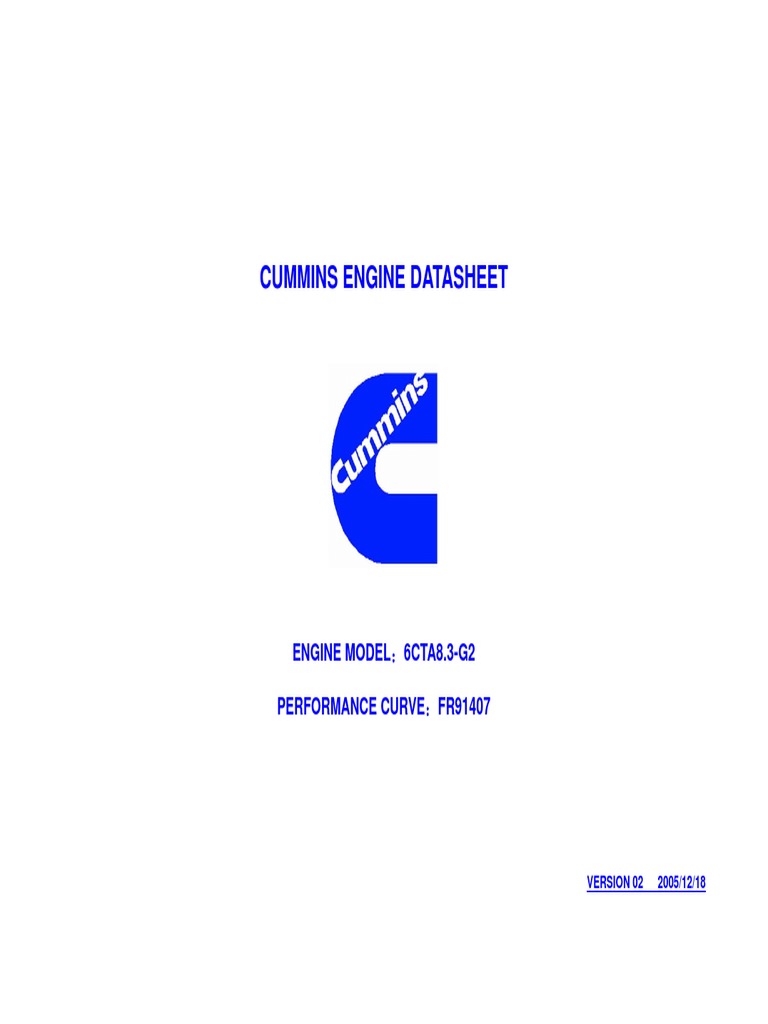 Cummins | PDF | Engines | Fuel Injection