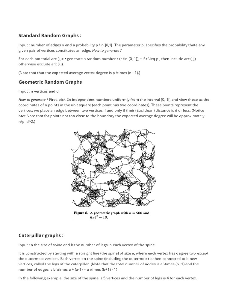 Standard Graphs | PDF | Science & Mathematics | Computers