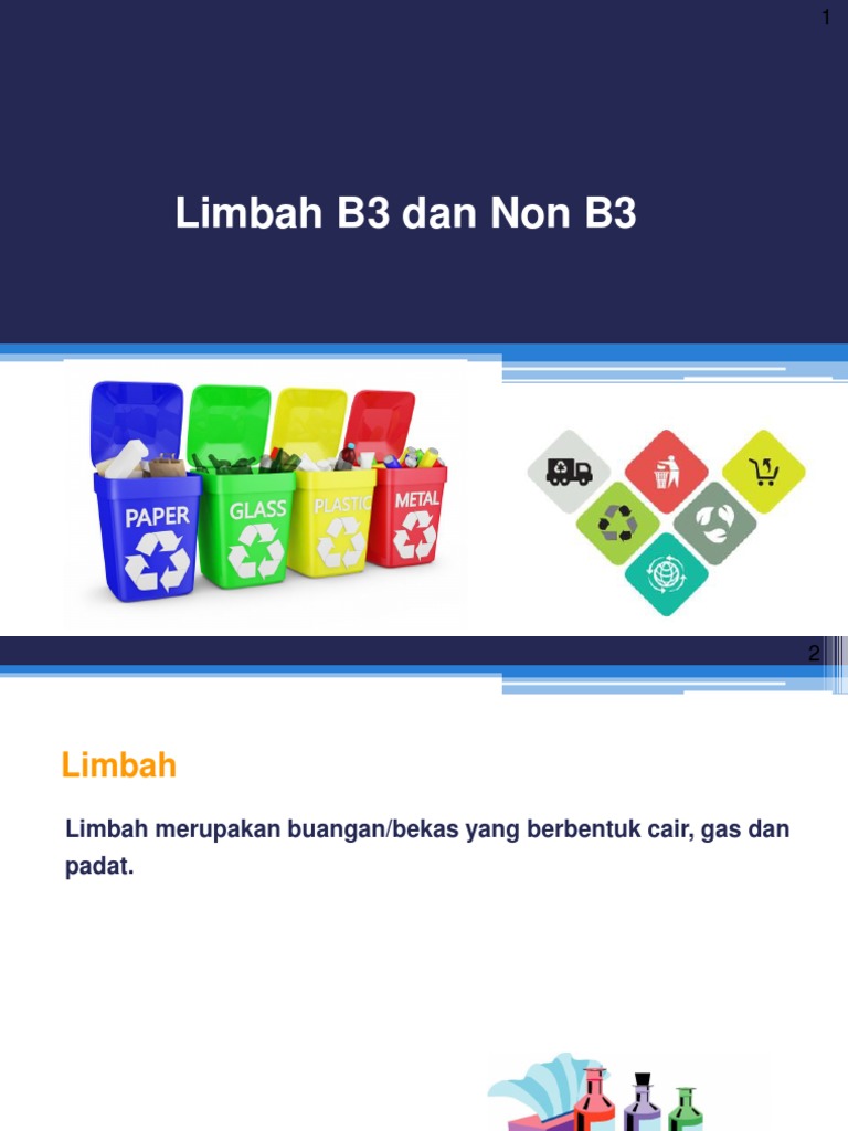 Limbah B3 Dan Non B3 PDF | PDF