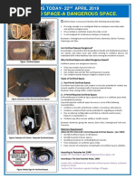 Daily Safety Briefing Checklist | PDF | Safety | Labor Relations