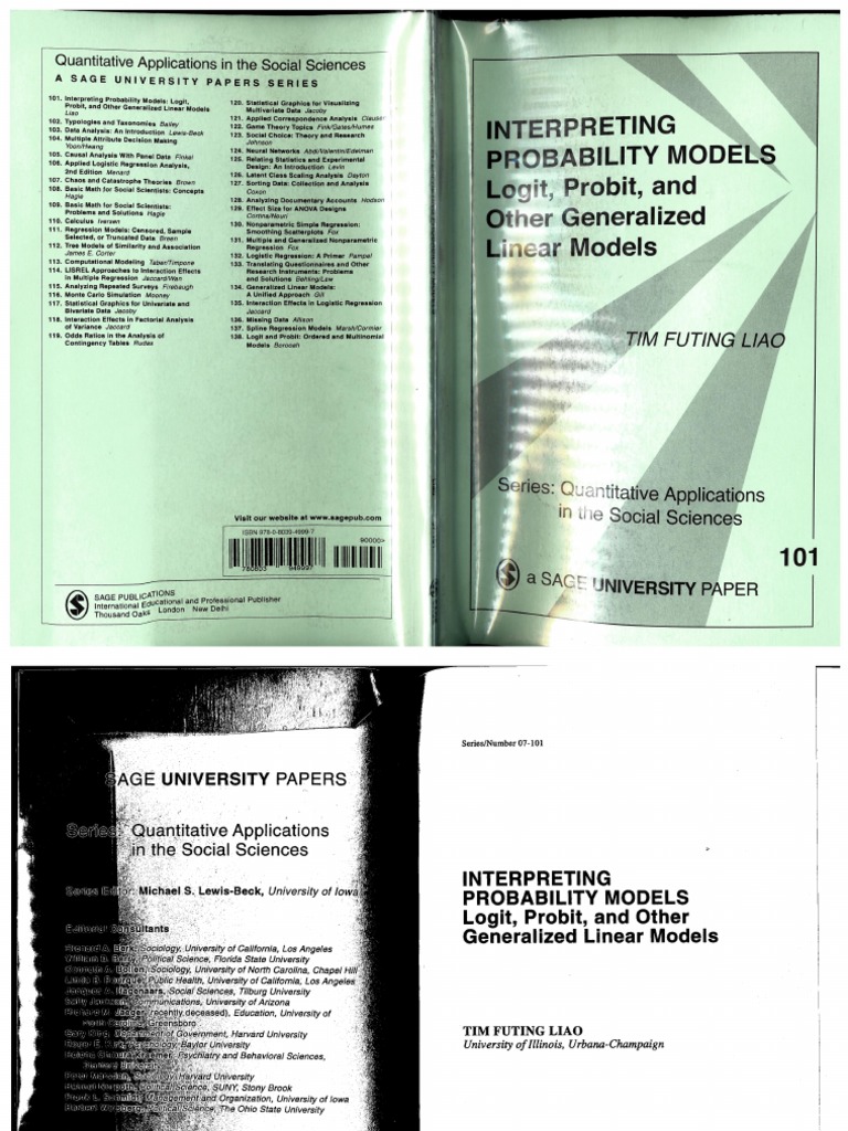 Interpreting Probability Models | PDF