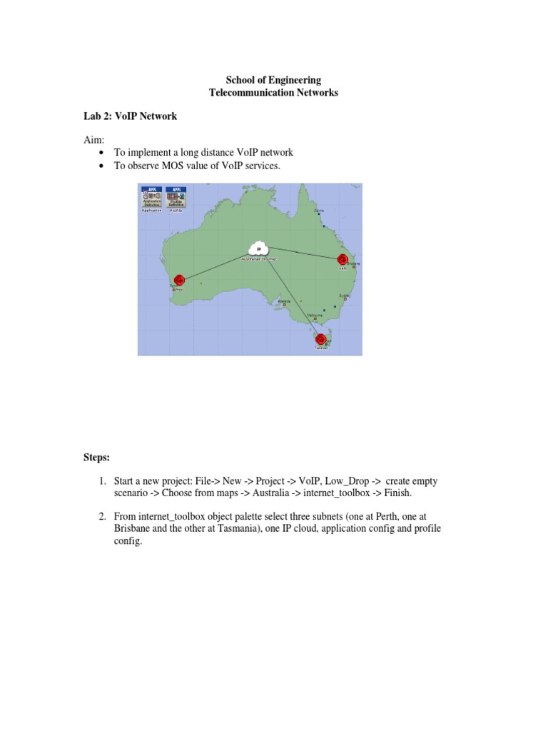 Riverbed Modeler Lab 02 Manual | PDF | Voice Over Ip | Computer Networking