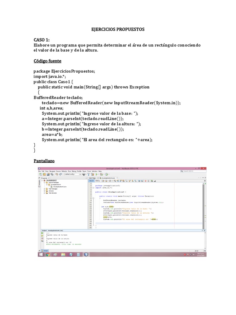 Ejercicios Propuestos1 Aed | PDF | Programación de computadoras | Ingeniería de software