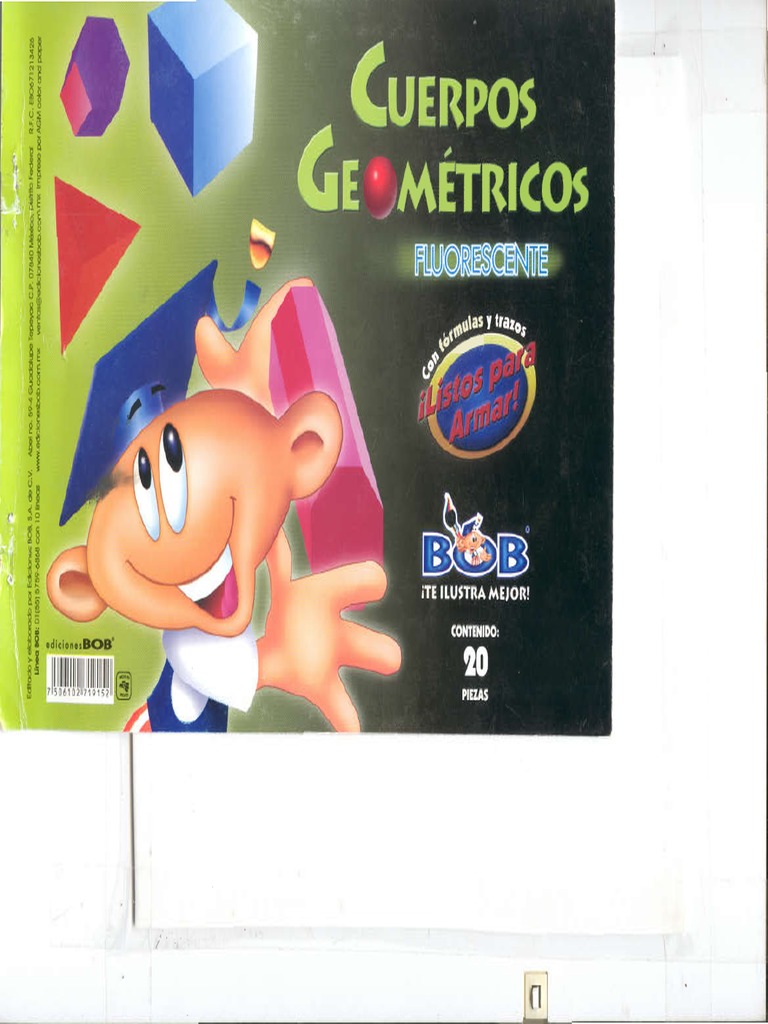 20 Cuerpos Geometricos Recortables PDF | PDF | Euclides | Geometría Convexa