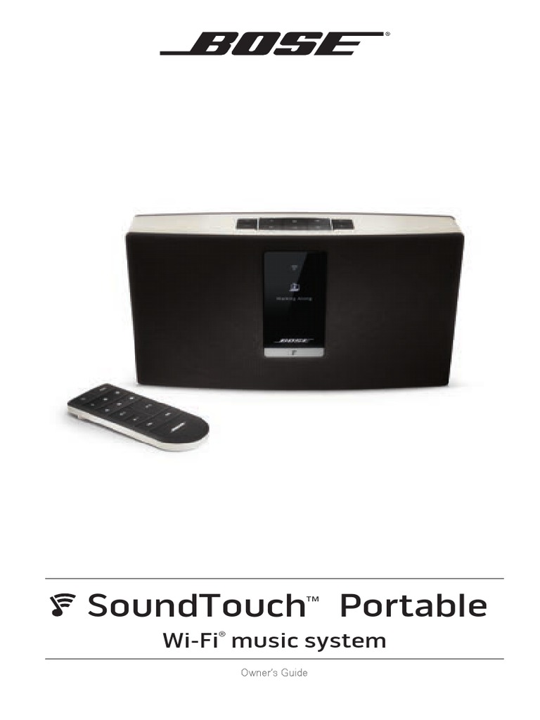 Soundtouch Portable Og Eng | PDF | Ios | Wi Fi