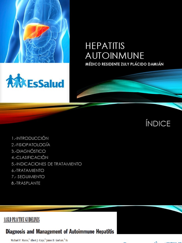 Heaptitis Autoinmune Expo | PDF | Hepatitis | Medicina