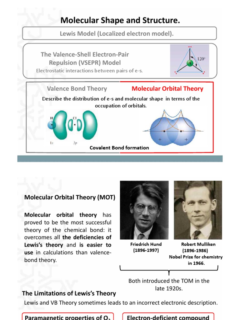 Molecular Orbital Theory Explained | PDF | Ionic Bonding | Molecular ...