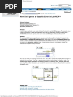 Error Handling Techniques in LabVIEW | PDF | Computer Engineering ...