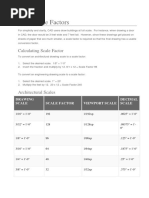 Plot Scales For The Paper Space Zoom XP in AutoCAD and IntelliCAD Ansd ...