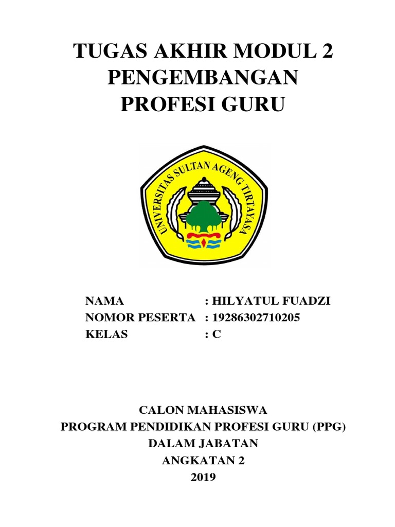 Tugas Akhir Modul 2 PPG | PDF