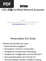 Modul MTCNA IDN | PDF