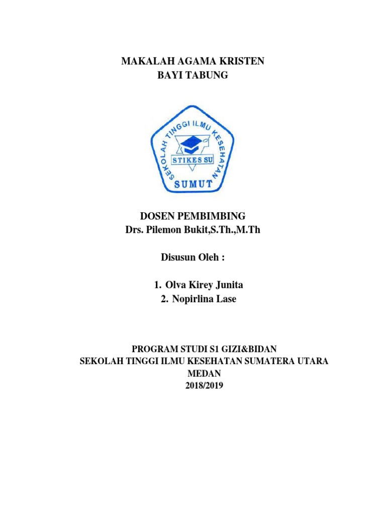 Makalah Agama Kristen | PDF