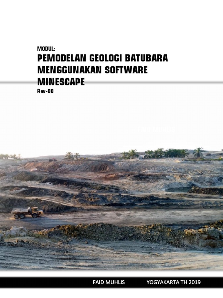 Modul Pemodelan Geologi Batubara Menggunakan Software Minescape | PDF